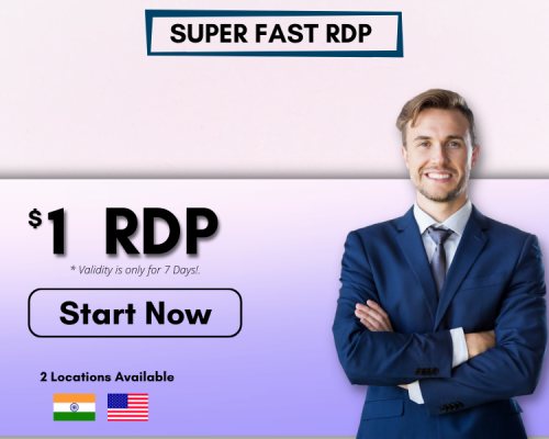 Buy 1 Dollar RDP | Instant activation | Try RDP Demo